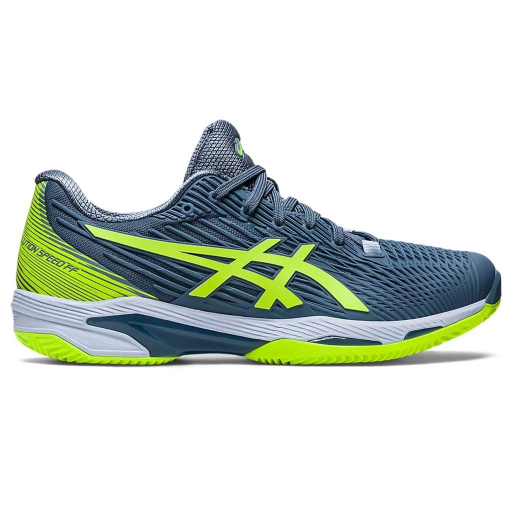 Asics - Solution Speed FF 2 Clay (Steel blue/Hazard green) - Rapid String